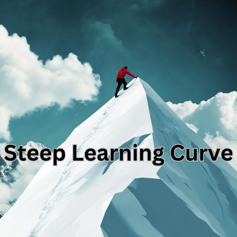 Day 94 - What a Steep Learning Curve Means - A Good Thing - The 365 Commitment